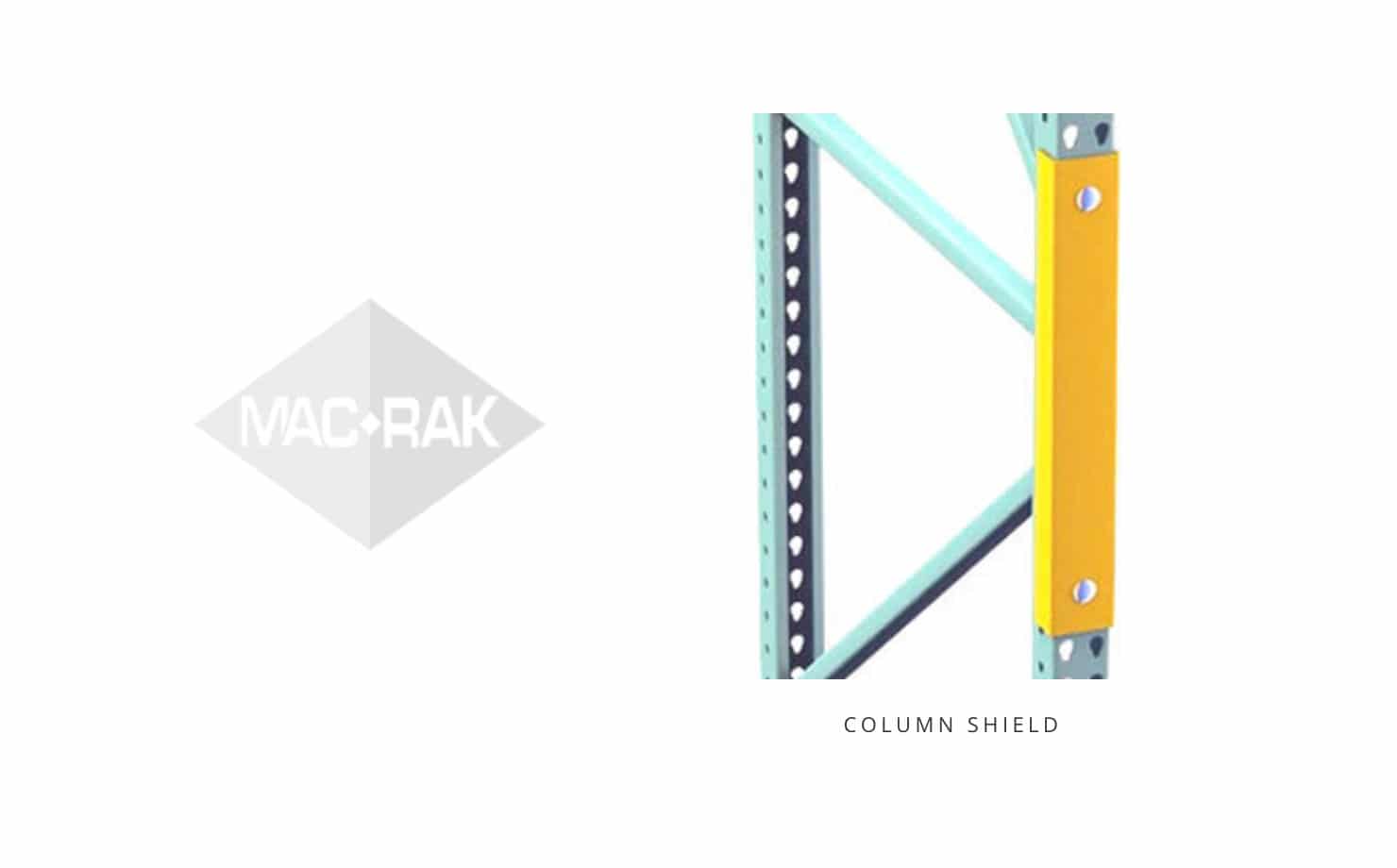 Mac Rak Column Shield Available in Any Length | Richmond Rack